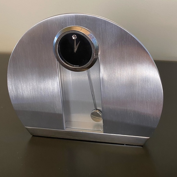 Movado | Other | Movado Table Time Piecewatch Desktable Clock | Poshmark